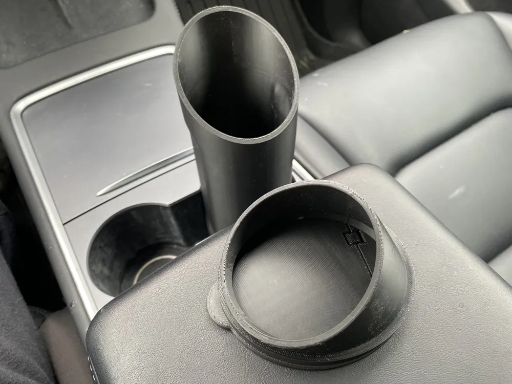 Trash Can for Tesla Model Y - Free 3D Print Model - MakerWorld