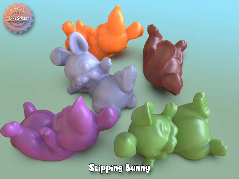Slipping Bunny by EzzySziggy - MakerWorld