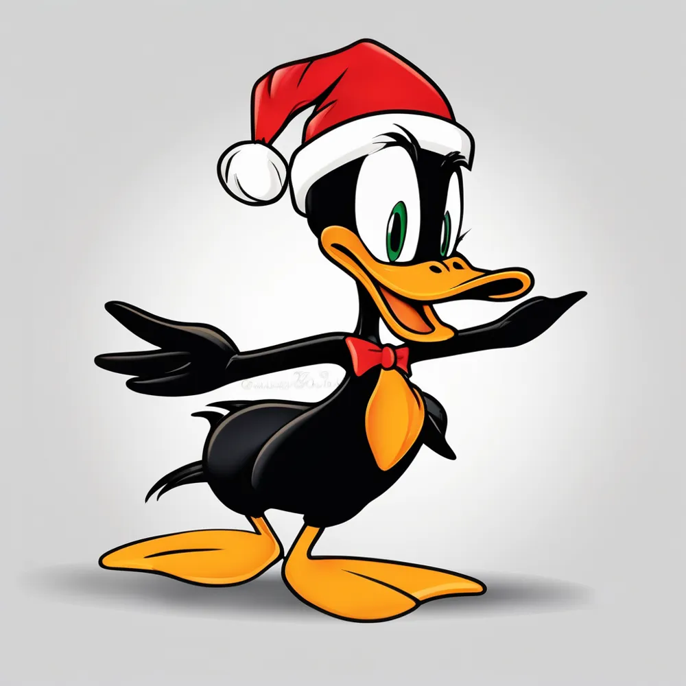Christmas daffy duck by lucamoretti86 - MakerWorld