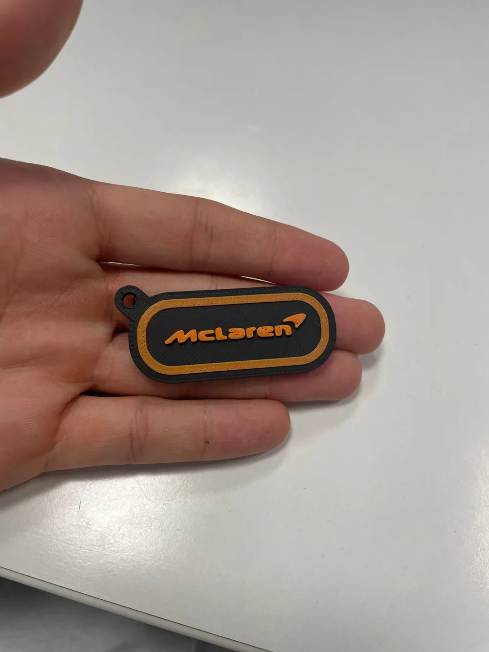 McLaren logo keychain by bomber3d MakerWorld: Download Free 3D Models
