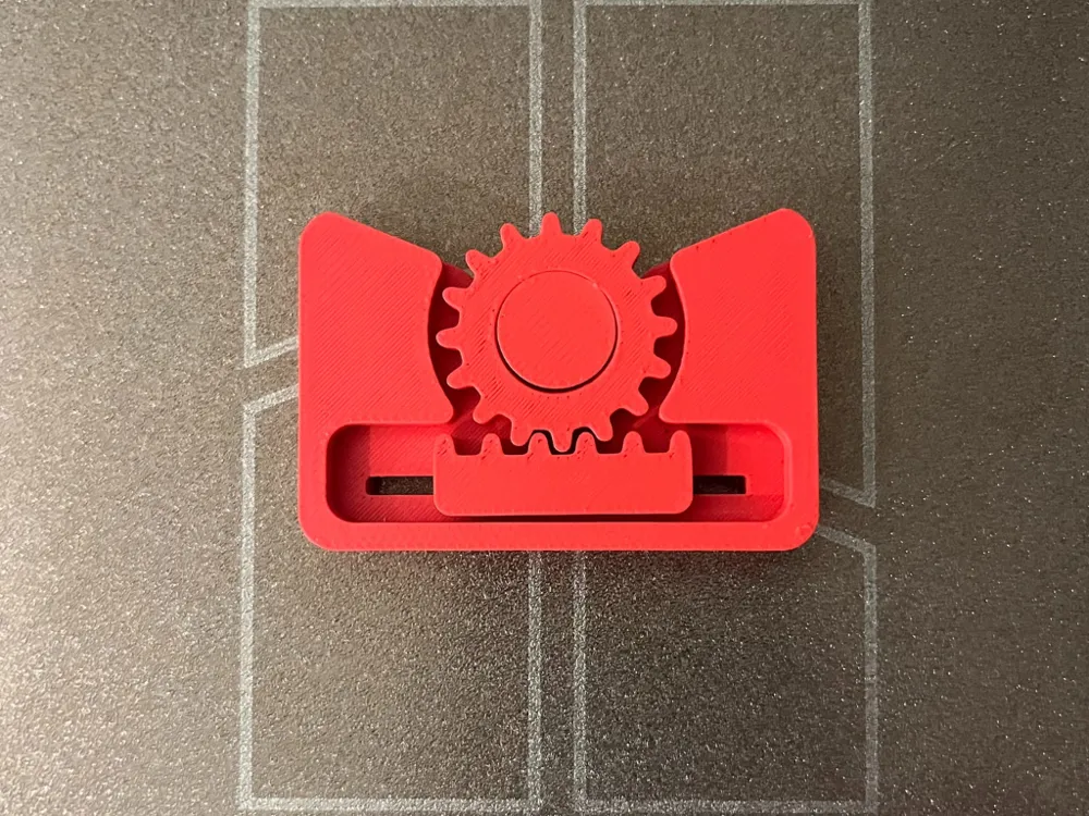 Gear Slider Fidget (Print-In-Place) - Free 3D Print Model - MakerWorld