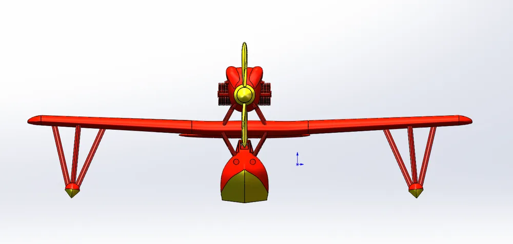 Porco Rosso aircraft Macchi M.33 Savoia S.21 by user_3723626527 MakerWorld: Download Free 3D Models