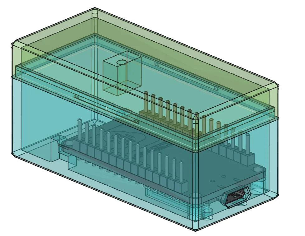 ESP8266 NodeMCU Enclosure for ESPHome DHT11 Sensor by Will.I.Am.G ...