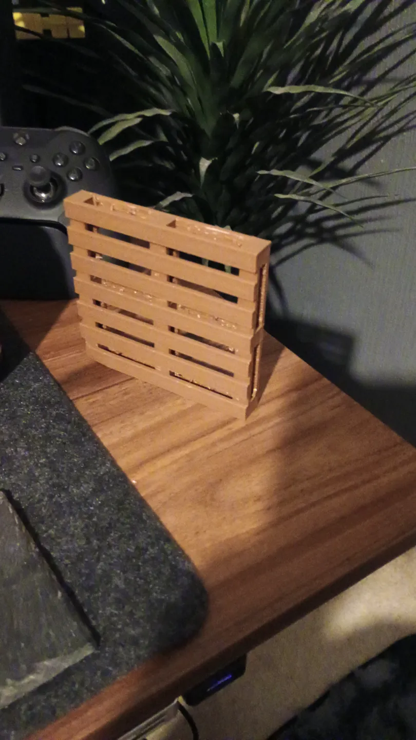 Wooden pallet coaster by 3DealityDesigns24 - MakerWorld