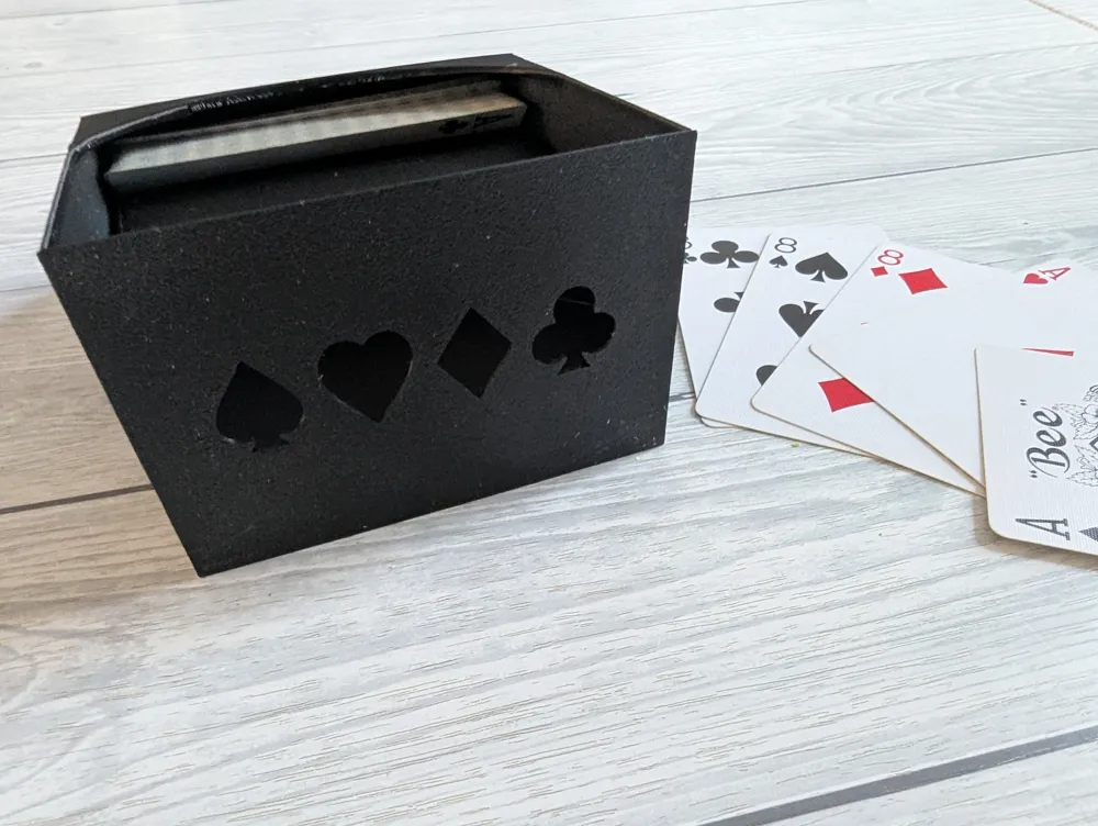 Casino Style Card Shoe - Free 3D Print Model - MakerWorld