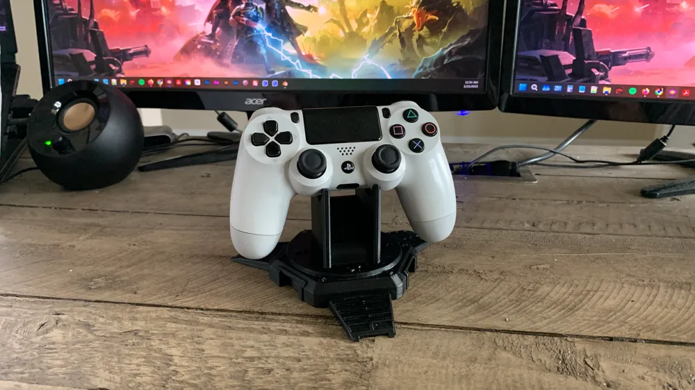 Helldivers 2 PS5 controller stand Remixed by bdubil - MakerWorld