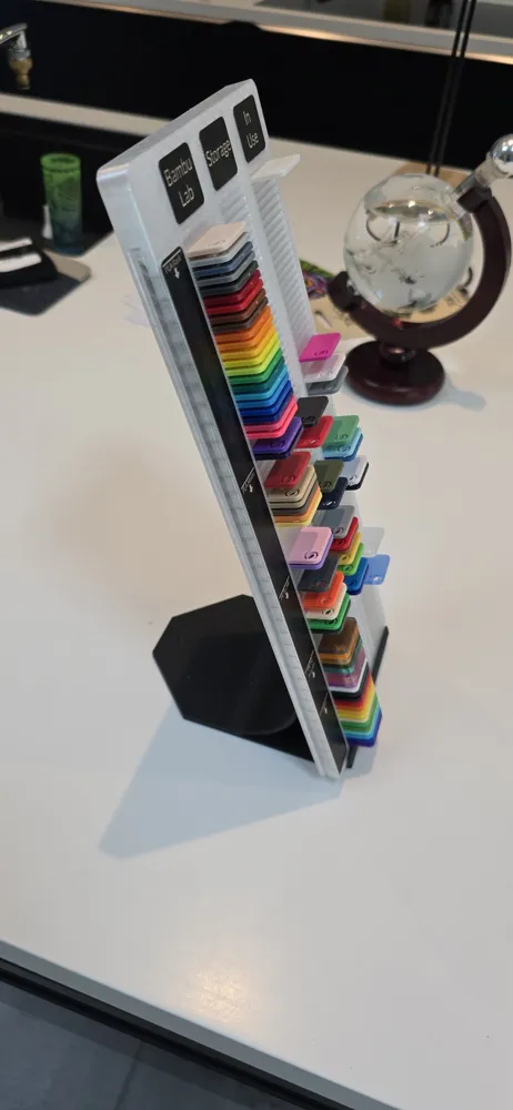 Bambu Lab Swatch Display Holder - Free 3D Print Model - MakerWorld