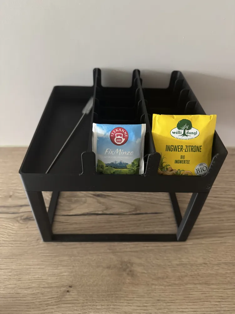Kitchen Storage Shelf - Tea Sorter - Tray System by DERFIMakerWorld ...