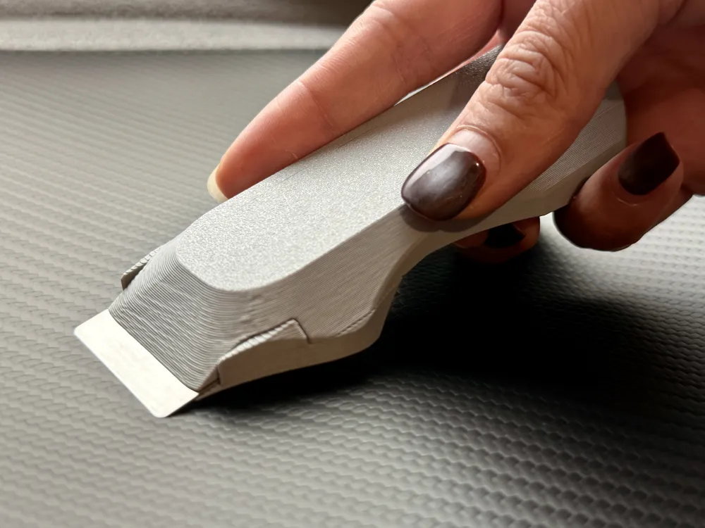 Kleaner Heated Bed Scraper for Bambu Official Kit - Free 3D Print Model ...