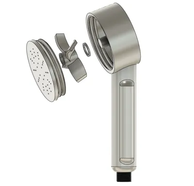 Super Speed Shower Head - Turbo - Free 3D Print Model - MakerWorld