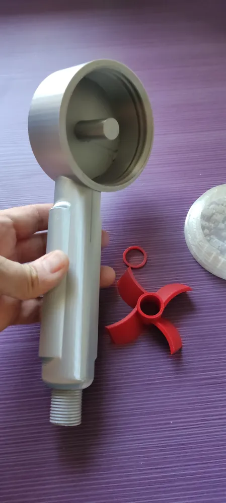 Duschkopf Supergeschwindigkeit - Turbo – Kostenloses 3D-Druckmodell ...