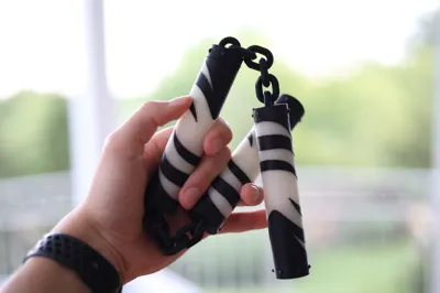 Playful Cloud 3 Sectioned Staff [Jujutsu Kaisen] by Maddoc Shannon ...