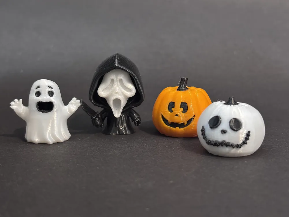 Spooky Cute Halloween Decor Set - Free 3D Print Model - MakerWorld