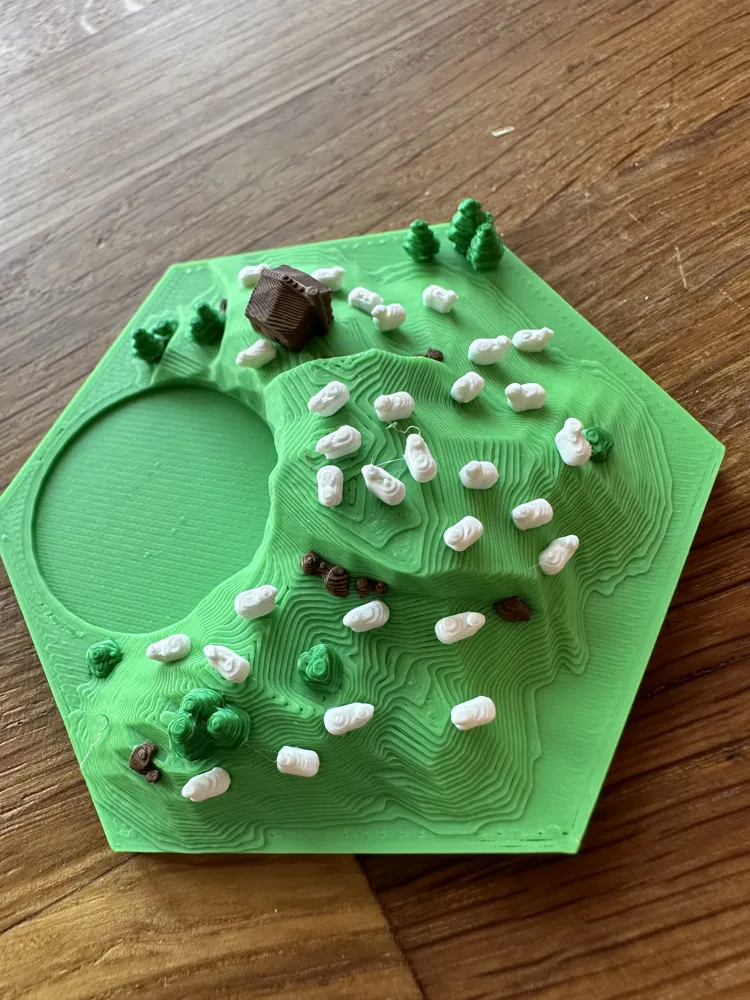 Catan Hexagon More Sheeps for Wool (Original from Dakanzla) Remixed by ...