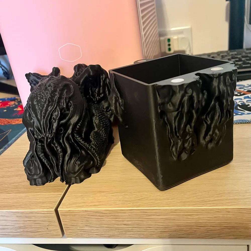 Cthulhu Idol MTG Card Box Remixed by AM MakerMakerWorld: Download Free ...