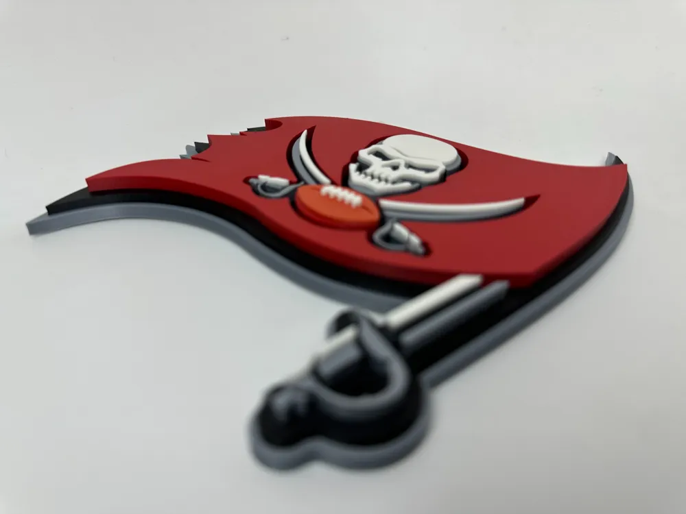 Tampa Bay Buccaneers Logo 2020 - Free 3D Print Model - MakerWorld