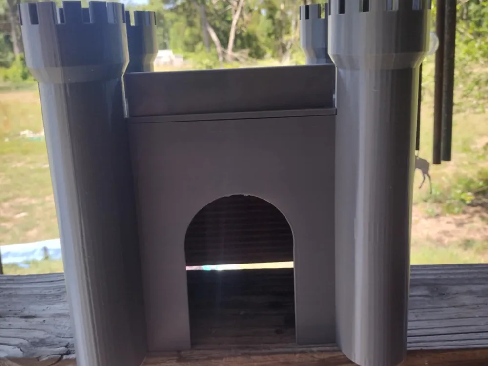 Castle Reptile Hide - Free 3D Print Model - MakerWorld