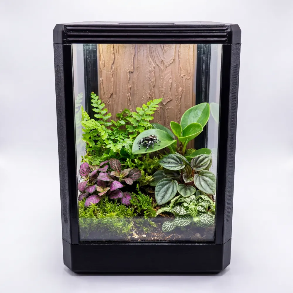 JUMPING SPIDER TERRARIUM MINI - Free 3D Print Model - MakerWorld