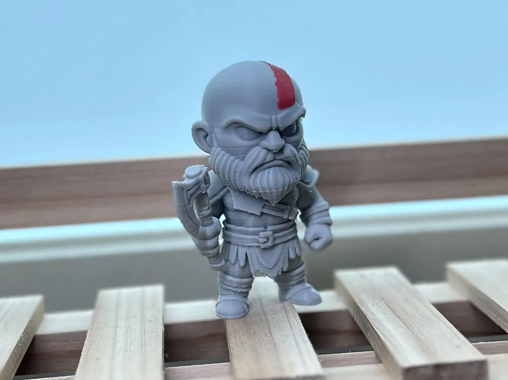 Cute Kratos from God of War by D-studio MakerWorld: Download Free 3D Models