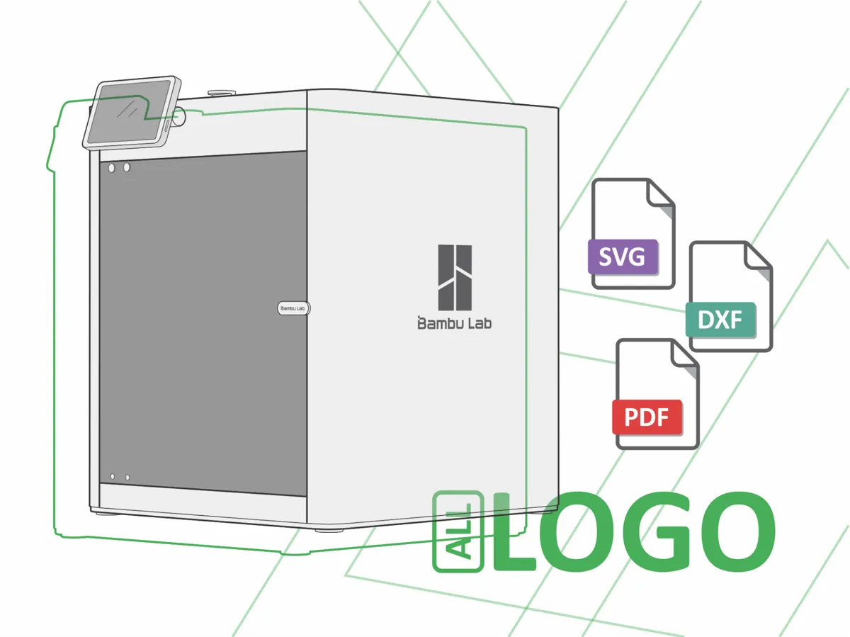 Bambu Lab All Logo - SVG / DXF / PDF - Free 3D Print Model - MakerWorld