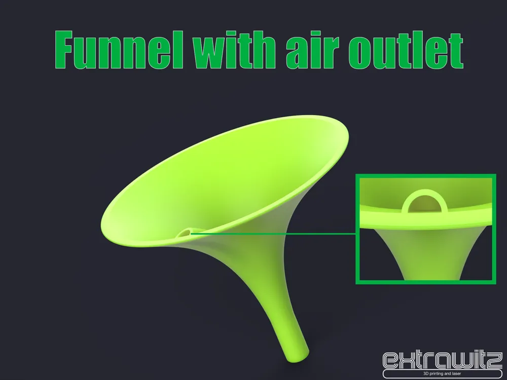 funnel with air outlet by extrawitz - MakerWorld