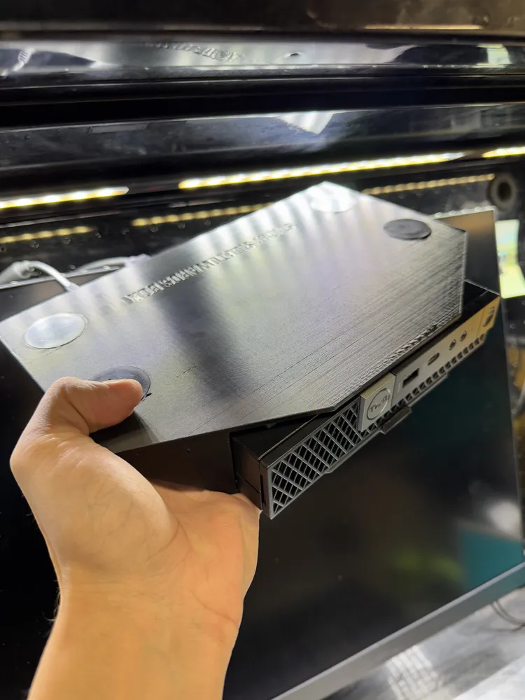 Magnetic dell optiplex computer mount by Collin@toolcraft Organizers ...