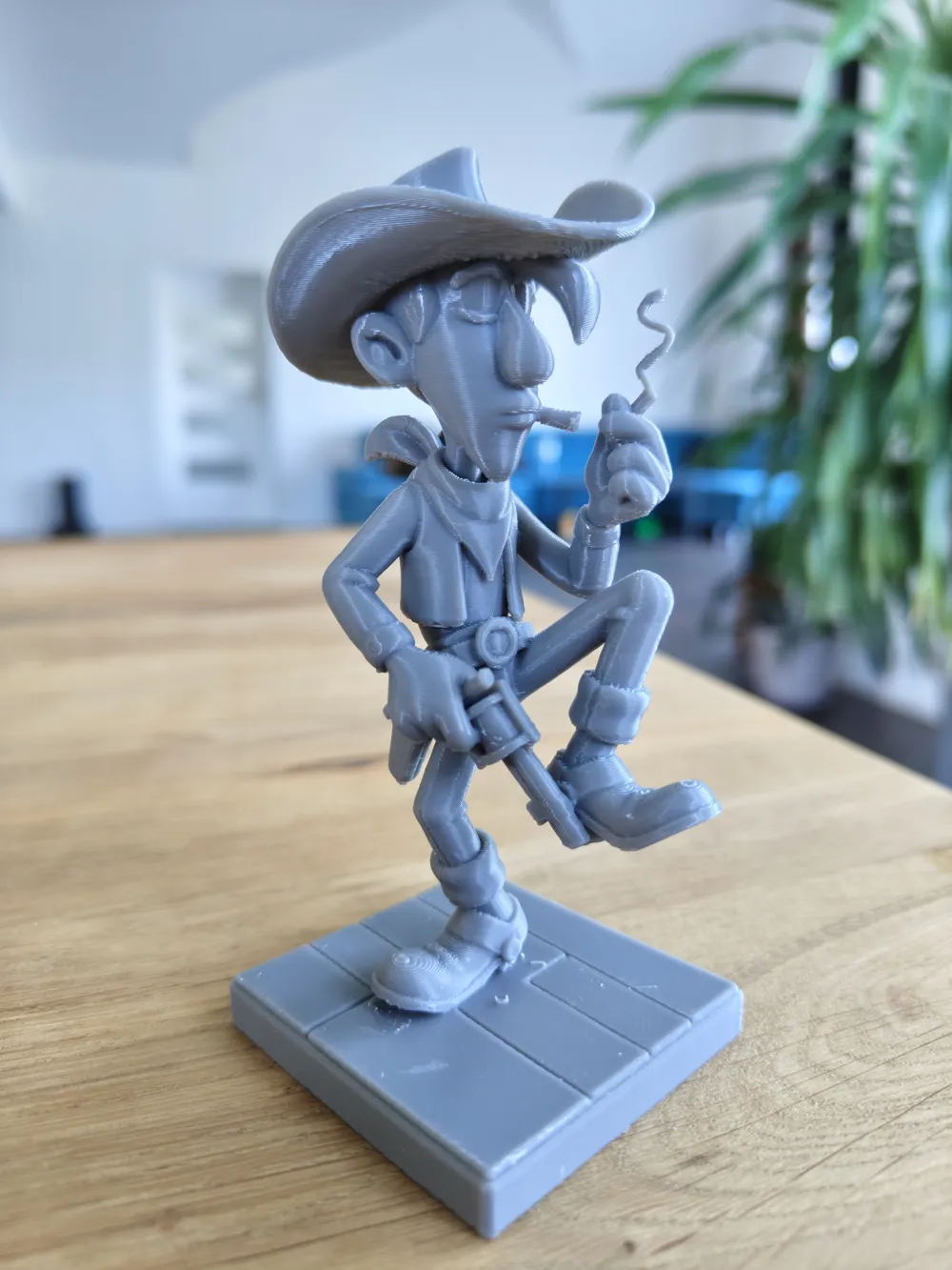 Lucky Luke figure by armania3d MakerWorld: Download Free 3D Models