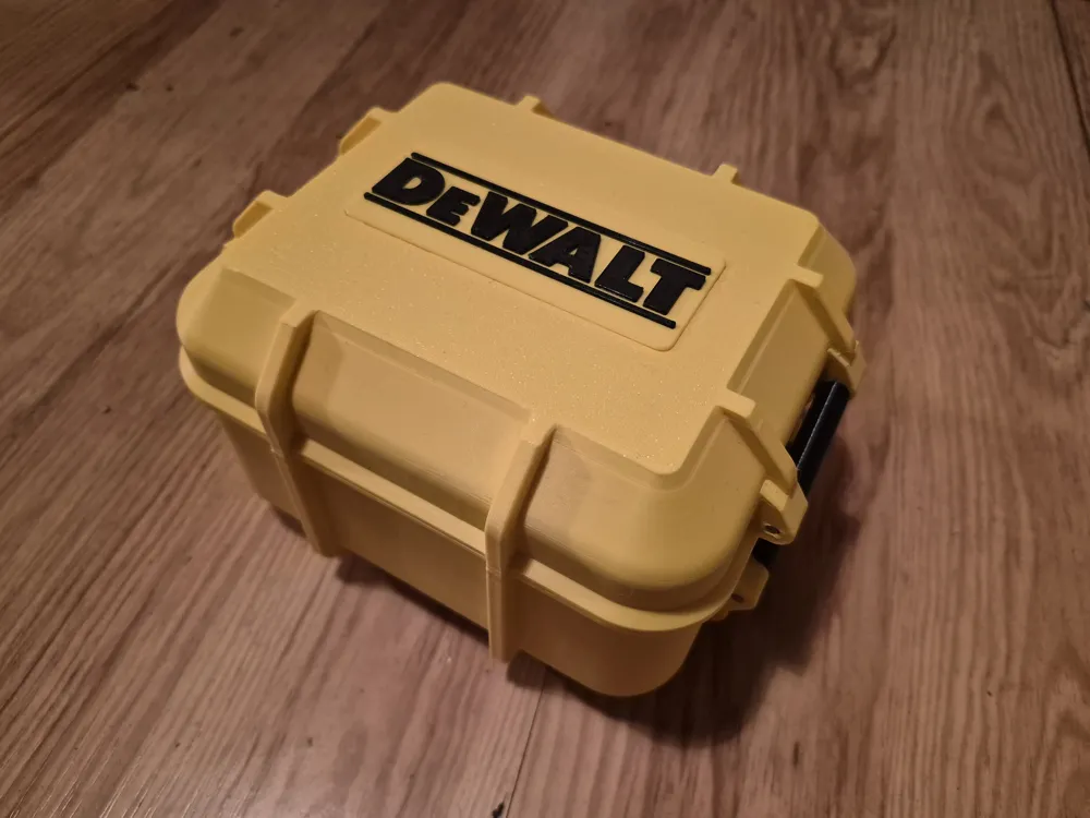 Rugged Container Box with removable Inserts - Free 3D Print Model ...