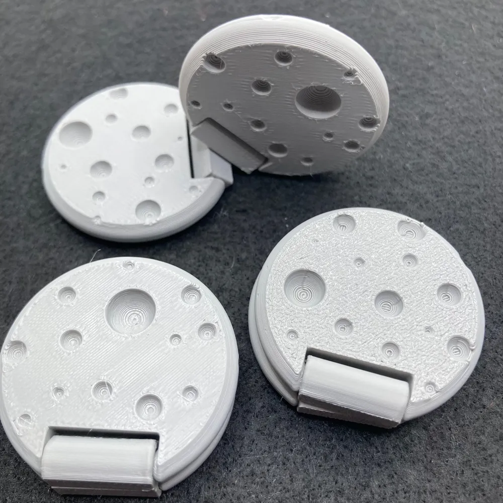 Moon Lunar Slider + Flip Fidget (Print in Place) - Free 3D Print Model ...