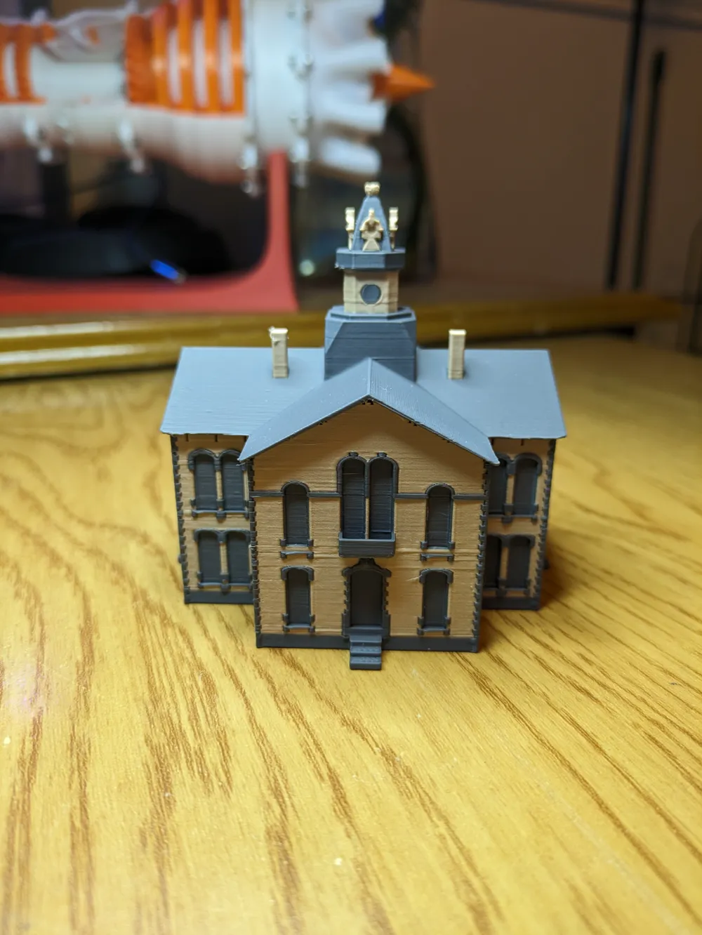 Denton County Courthouse 1877 by waterPlants PTT - MakerWorld