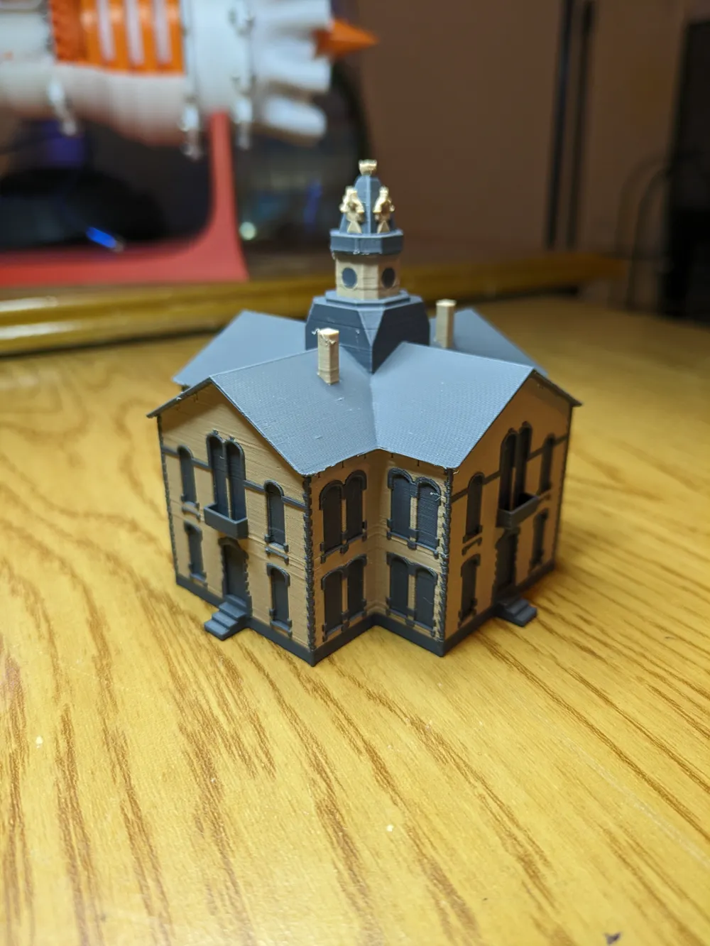 Denton County Courthouse 1877 by waterPlants PTT - MakerWorld