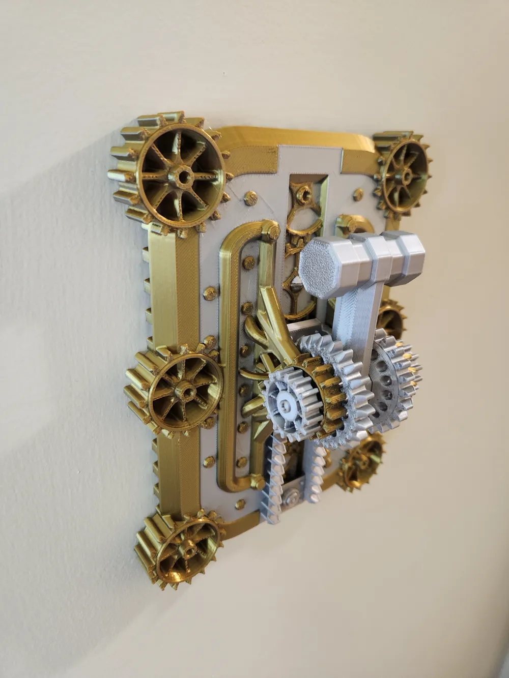 Geared Light Switch Free 3d Print Model Makerworld