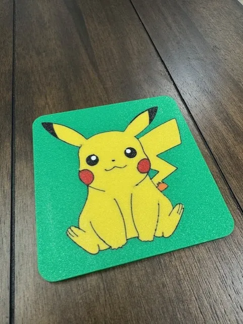 Pikachu Pokemon Coaster (2 AMS) by Rcrunger - MakerWorld