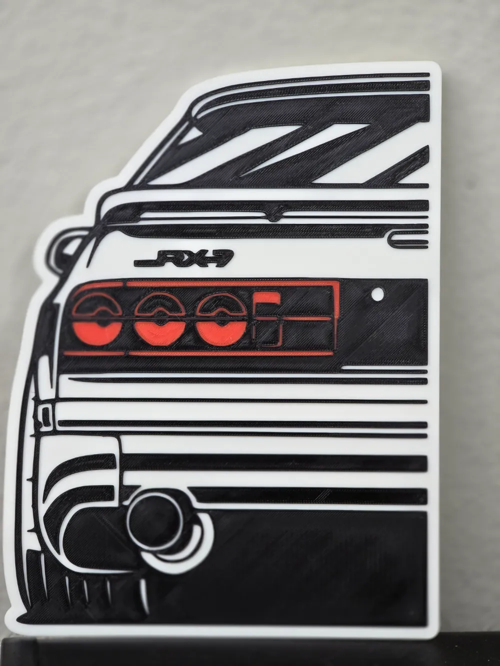 Mazda RX7 FC Art by DREWZUKI - MakerWorld