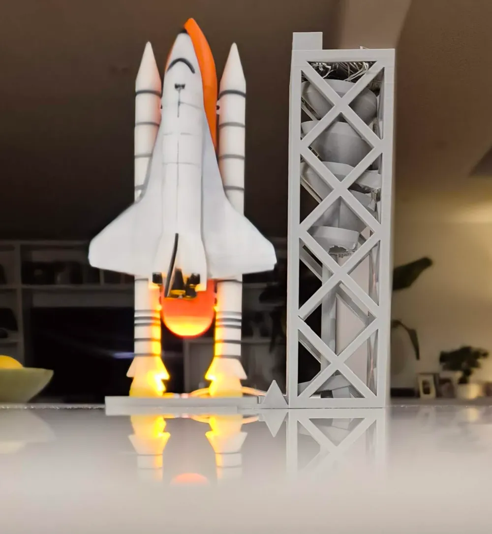 Space shuttle Marble Run Lift OFF! by CrazyCatnip Studios - MakerWorld