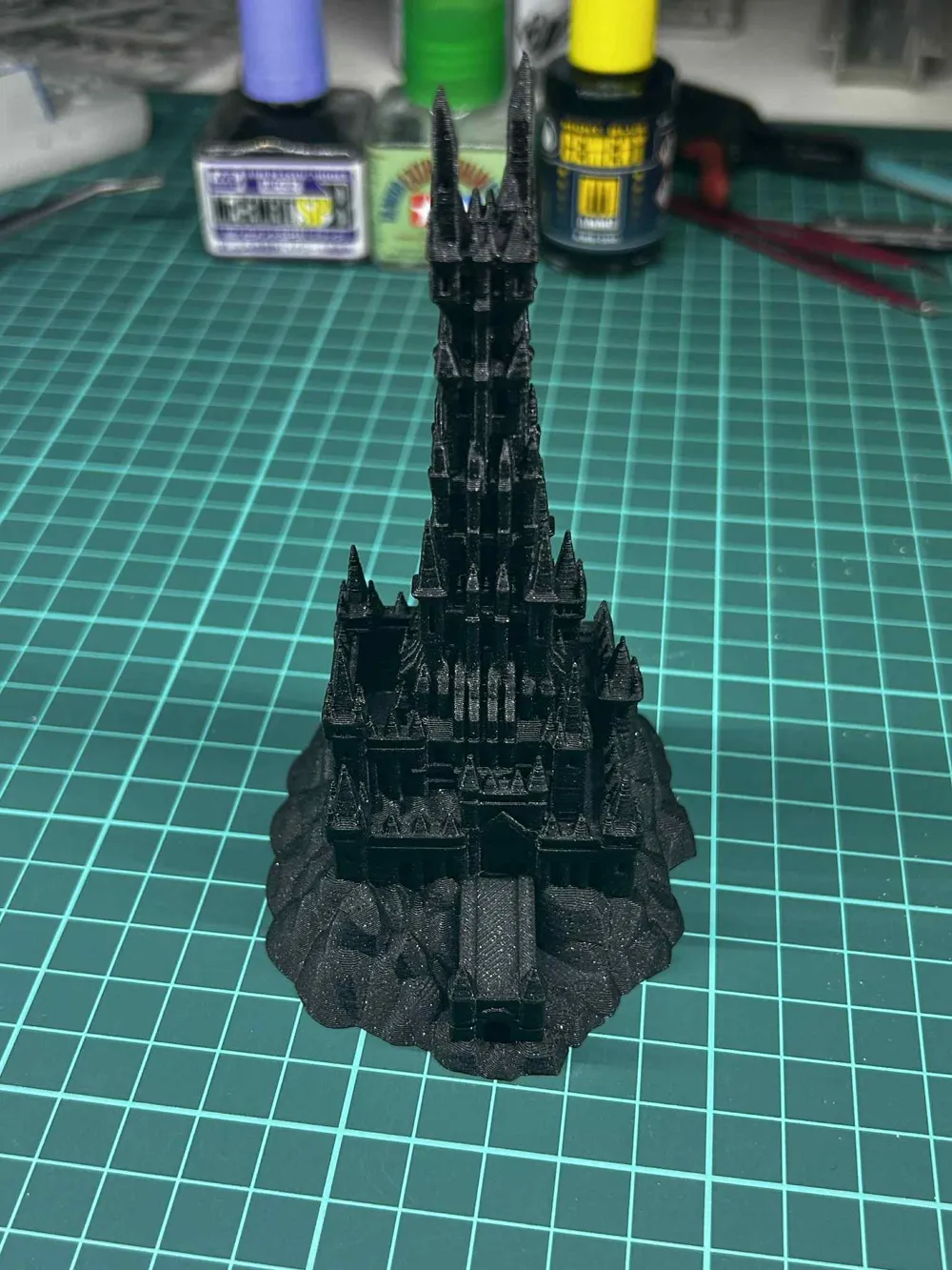 Castle inspired by the tower of Minas Morgul. - Free 3D Print Model ...