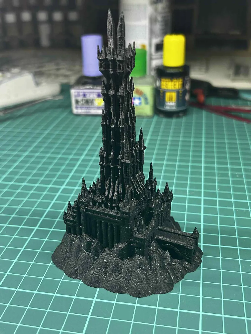 Castle inspired by the tower of Minas Morgul. - Free 3D Print Model ...