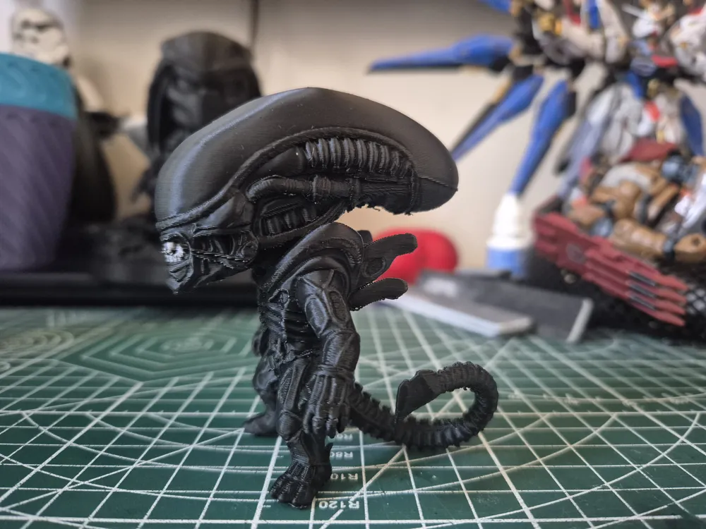 Chibi Xenomorph - Free 3D Print Model - MakerWorld