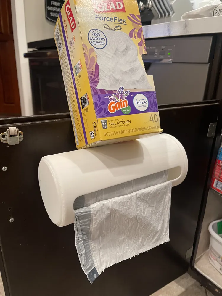 13 Gallon Trash Bag Holder - Free 3D Print Model - MakerWorld