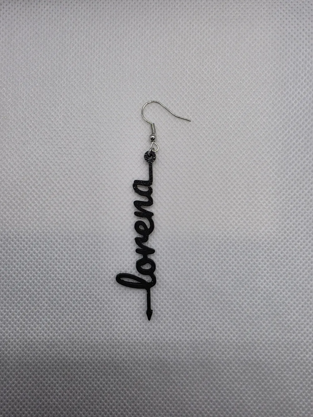 Customizable Name Earrings Generator StraightStyle - Free 3D Print ...