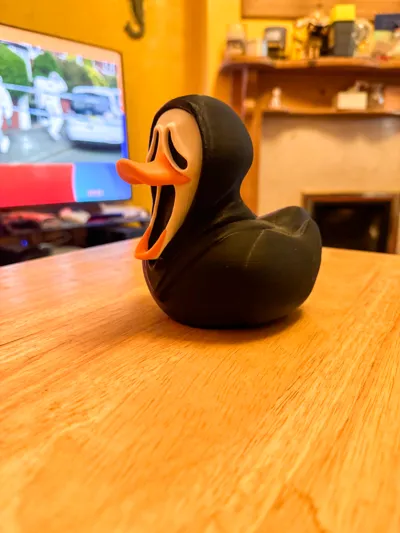 Scream Rubber Duck by Romwba3D MakerWorld: Download Free 3D Models