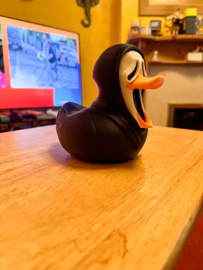 Scream Rubber Duck by Romwba3D MakerWorld: Download Free 3D Models