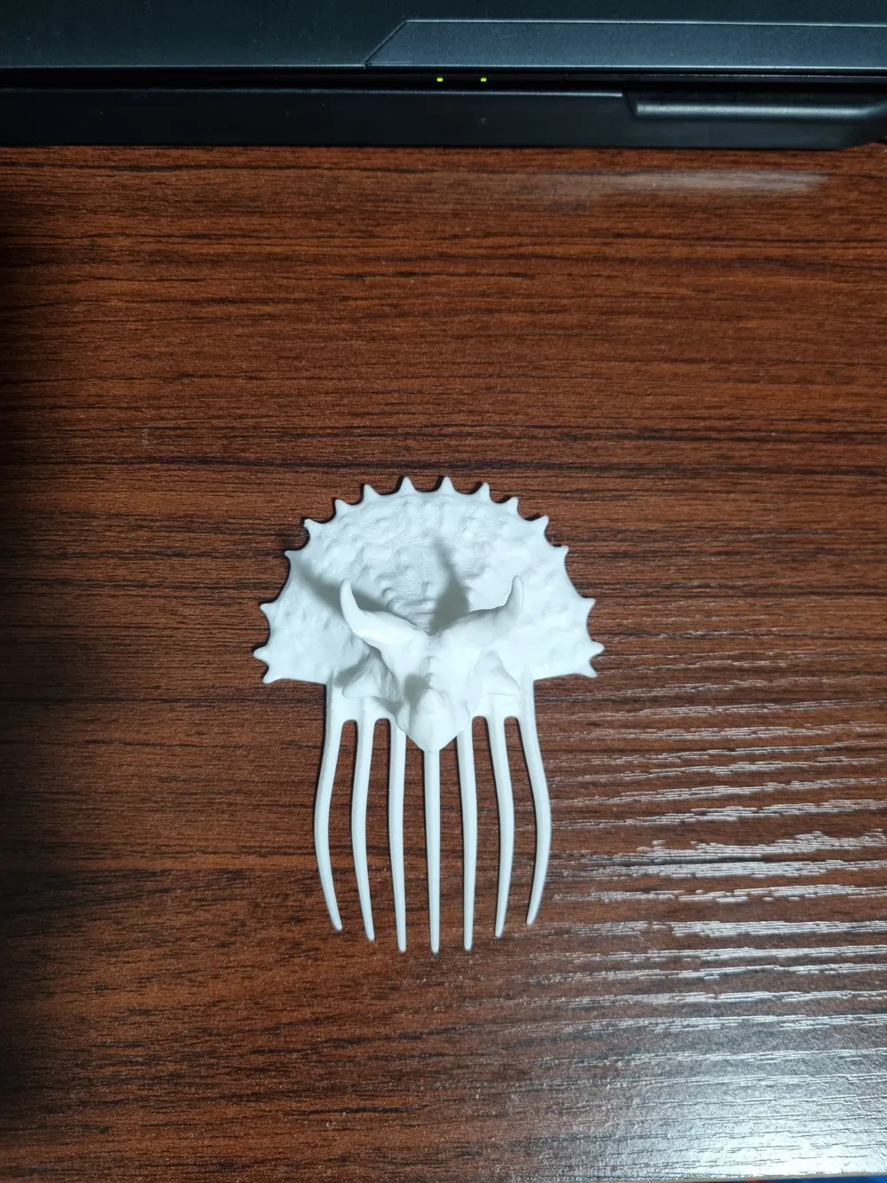 Jurassic Dinosaur Hair Comb – Triceratops Edition by shinnaskah ...