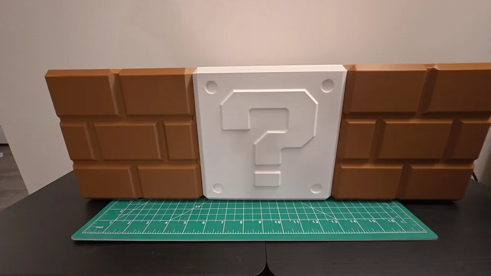 Super Mario Blocks With Spinning Coins - Free 3D Print Model - MakerWorld