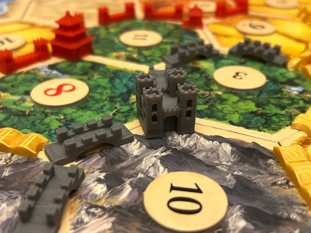 Catan: Goth Medieval Player Set - Free 3D Print Model - MakerWorld