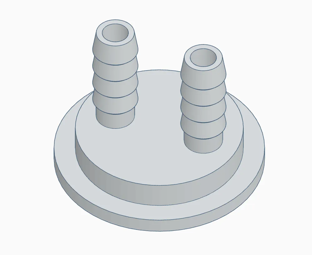 HYKYHT: GL45 cap with barb connectors G01-G03 by G__W__ - MakerWorld