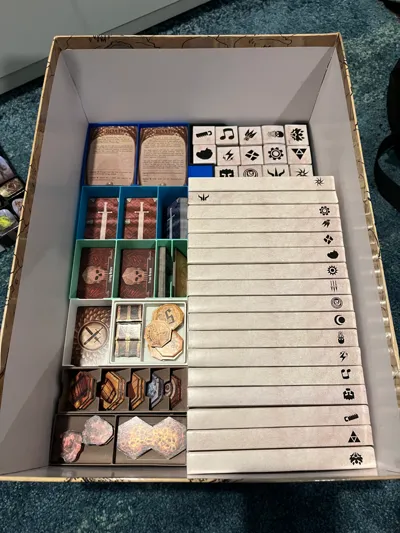 Gloomhaven Box Insert Organizer by Aristodenos - MakerWorld