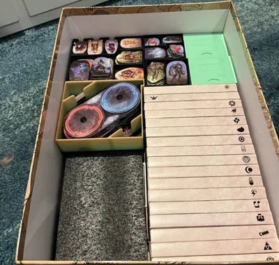Gloomhaven Box Insert Organizer by Aristodenos - MakerWorld