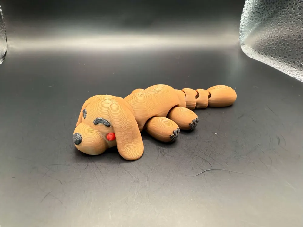 Adorable petit chien articulé (3 longueurs de queue) par Salvadori ...