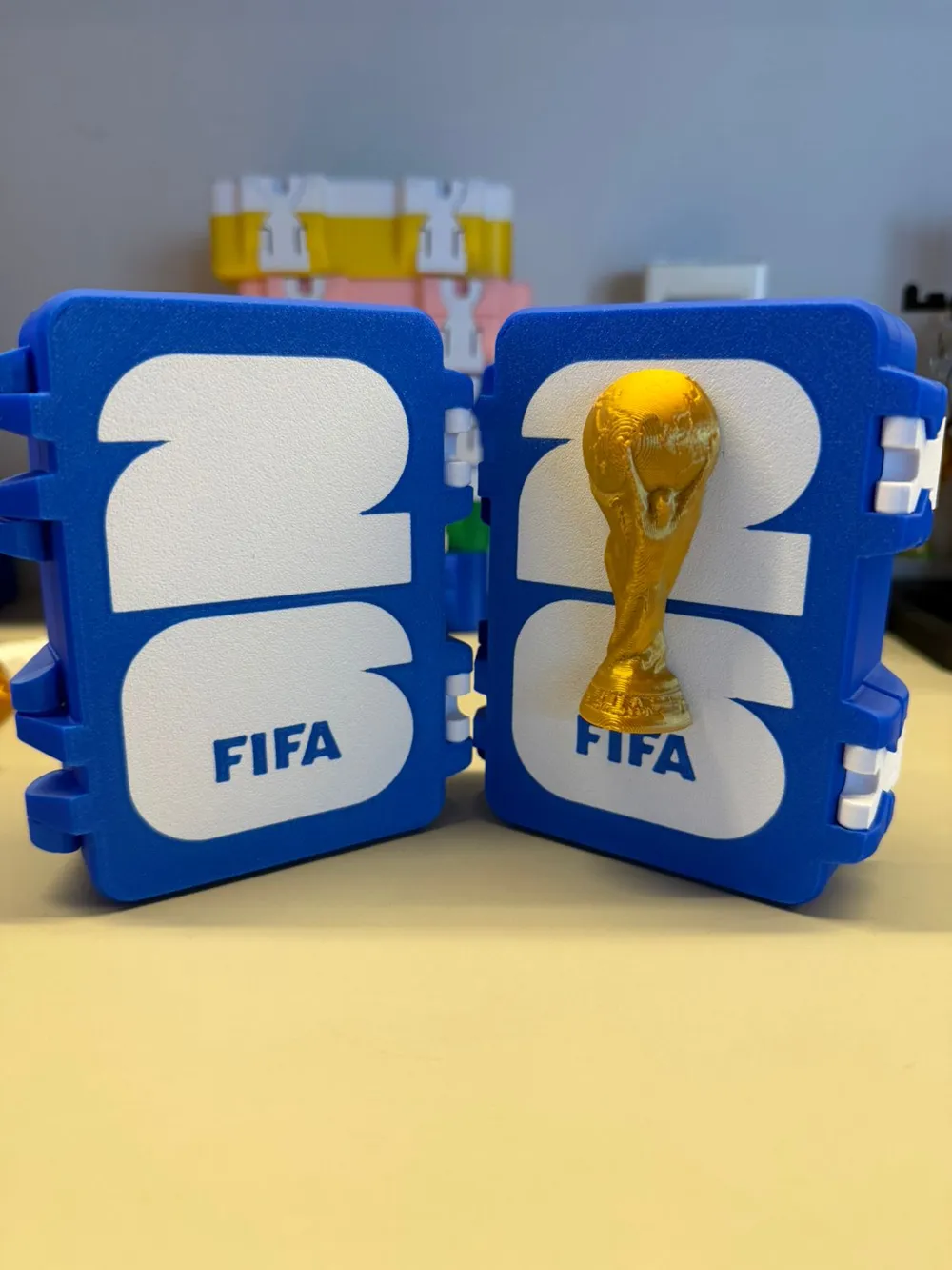 World Cup Sticker Box - Free 3D Print Model - MakerWorld